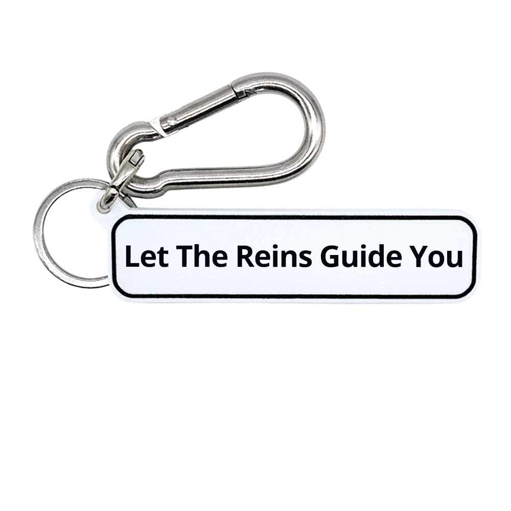 Let The Reins Guide You - Equestrian Bag Charm – QUOTECHARMS